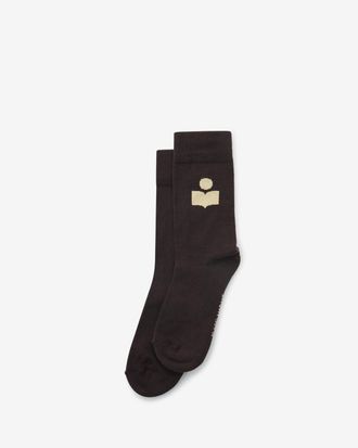 Isabel Marant Chaussettes Siloki - Homme - Chocolat - - Isabel Marant
