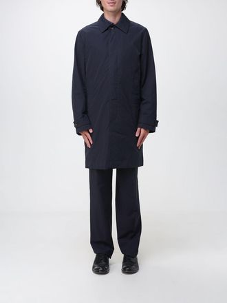 Paul Smith Trench droit en m&eacute;lange de coton et nylon avec fermeture dissimul&eacute;e