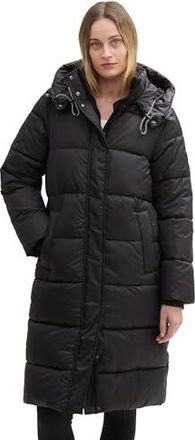 Tom Tailor Veste pour Femme, 14482-Deep Black, Taille S, 14482 - Deep Black., S