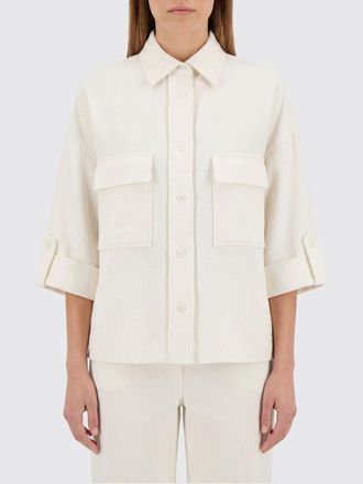 Eleventy Chemise Femme couleur Jaune Cr&egrave;me