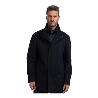 HUGO BOSS Boss M&auml;ntel - - Coats - Herren - Blau - 3XL