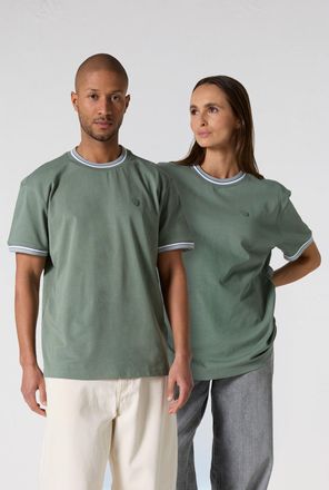 Jott T-shirt col rond mixte Vert sauge Ley - Taille XL