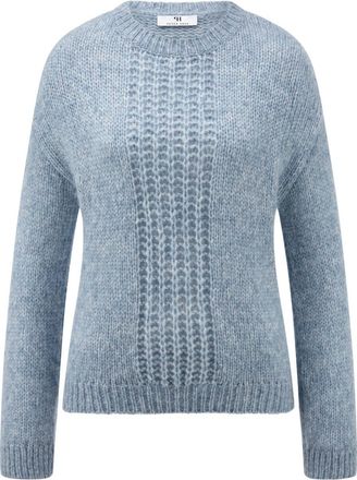 Peter Hahn Rundhals-Pullover Peter Hahn blau