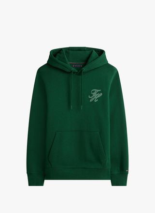 Tommy Hilfiger Sweatshirt &agrave; logo brod&eacute; en coton