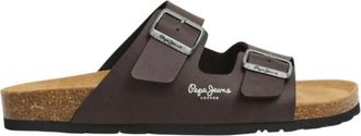 Pepe Jeans London Homme, Chaussures, Brun, Taille: 44 EU Tongs