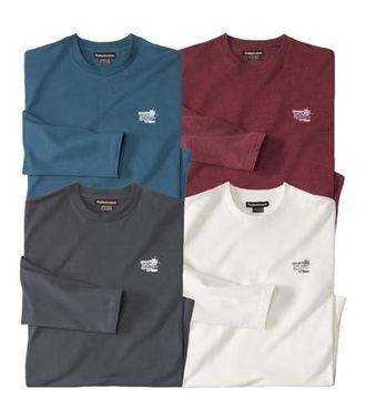 Atlasformen Lot de 4 Tee-Shirts Sport Exploring - 3XL