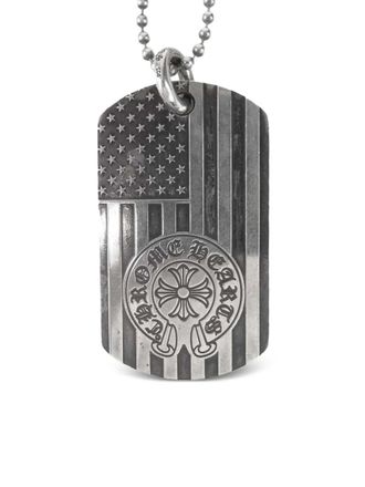 Chrome Hearts collier &agrave; pendentif - Argent