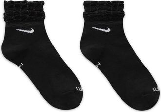 Nike DH5485-010 Everyday Socks Womens Schwarz-Weiss M