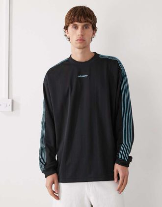 adidas Originals Maillot &agrave; manches longues - Noir