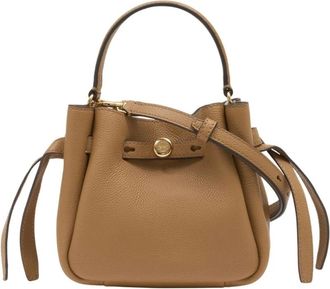 Tory Burch Femme, Sacs, Beige, Taille: ONE Size Mini sac seau Romy