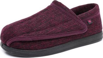 Generic Chaussures Larges pour Femmes Diab&eacute;tiques, R&eacute;glables, dhiver, pour Marche Pieds Nus, Baskets pour Pieds Larges avec Arthrite Et OEd&egrave;me,Rouge,41 EU