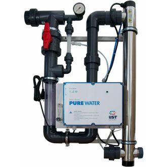Pure O3 - 120W - uvc + Ozon Anlage zur Wasseraufbereitung - 230VAC