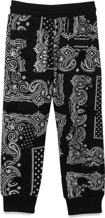Givenchy Printed Cotton Joggers - Black