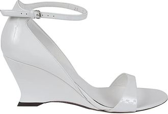Ferragamo Sandalen - Sandals White - Gr. US_7_5 - in Wei&szlig; - f&uuml;r Damen