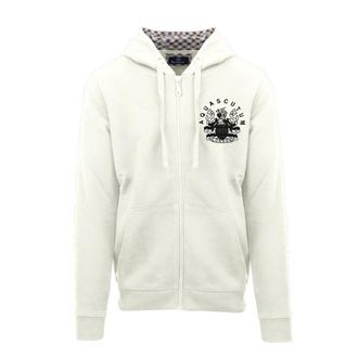 Aquascutum Hoodie mit durchgehendem Rei&szlig;verschluss f&uuml;r Herren, leger (Butterfarben)