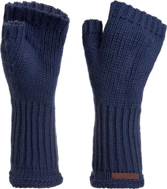 Knit Factory Cleo Handstulpen - Fingerlose Handschuhe - Gestrickte Handschuhe für Winter - Damen Handstulpen aus Wolle - Hochwertige Qualität - Capri