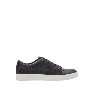 Lanvin Dbb1 Wildleder-Sneaker - - Shoes - Herren - Grau - 43 EU