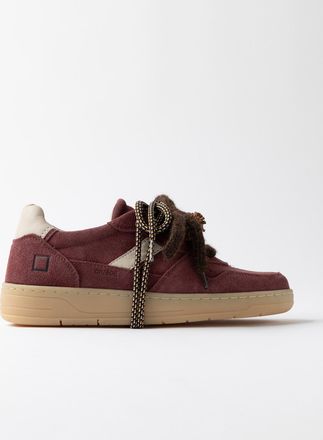 D.A.T.E. court 2.0 suede bordeaux