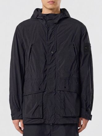 Stone Island Ghost Capsule Nylon-Parka mit Kapuze und monochromem Logo