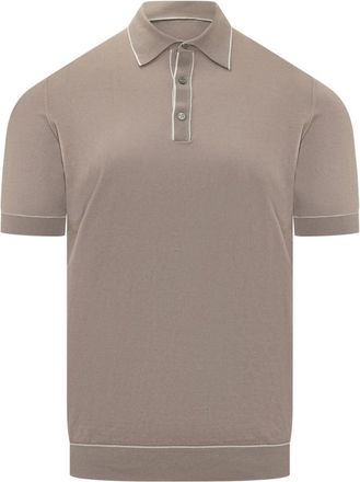 FILIPPO DE LAURENTIIS Homme, Tops, Brun, Taille: XL Polo MC Profili