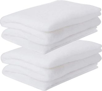 NUOBESTY 2st&uuml;cke Polyesterfaser Schneedecke Weihnachtsdeko Winter Dekoration Schneeflocken F&uuml;r Festivals Und Heimtextilien