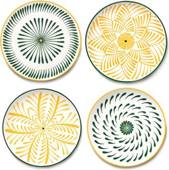 Serax Assiettes &agrave; dessert Baazar, Waww La Table - Set de 4 Serax