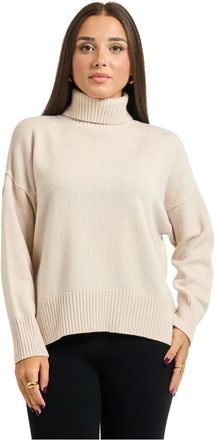 iBlues Femme, Pulls, Blanc, Taille: 40 FR Pull col roulé Selce