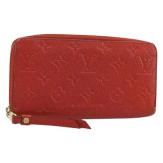 Louis Vuitton Portefeuille Long Pre-owned - Femme - Pre-owned - Rouge - Taille: ONE Size