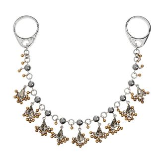 Alexander McQueen Lustre Chain Charm - - Accessories - Damen - Grau - ONE SIZE