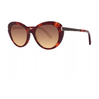 Swarovski Cat-Eye-Sonnenbrille aus Acetat - - Accessories - Damen - Braun - ONE SIZE