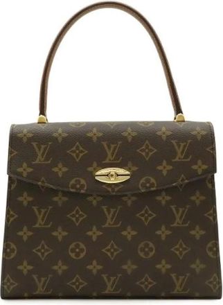 Louis Vuitton Pre-owned Sac &agrave; main Monogram Malletier M51379 - Femme - Pre-owned - Brun - Taille: ONE Size