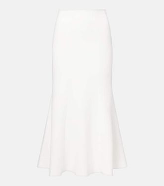 Roland Mouret Jupe midi en cr&ecirc;pe