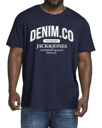 Jack & Jones Print-Shirt (Spar Set, 5er-Pack) T-Shirts mit Aufdruck aus Baumwolle