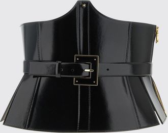 Elisabetta Franchi Ceinture classique en cuir v&eacute;ritable pour un look &eacute;l&eacute;gant