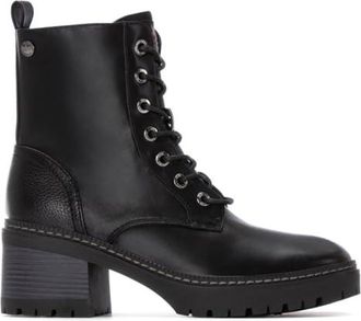 Xti Bottines militaires Femme Noir - Chaussures confortables et polyvalentes - Mode décontractée - Modèle 14445402 (Taille36)