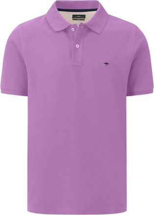 Fynch-Hatton Shirt Basic Polo, Supima dusty lavender