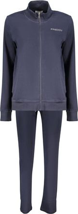 Freddy Femme, Sport, Bleu, Taille: 40 FR Ensemble SweaT-shirt et Pantalon