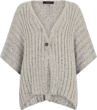 Fabiana Filippi Femme, Pulls, Beige, Taille: 38 FR Tricots