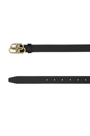 Balenciaga Thin Belt - Black