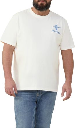 s.Oliver T-Shirt mit Ford-Artwork aus Schwerer Baumwolle