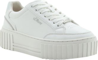 s.Oliver Damen 2177787 Sneaker mit Plateau-Sohle, 0100, 36 EU