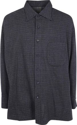 Ziggy Chen Chemise Cocoon - Homme - Chemises - Gris - Taille: M