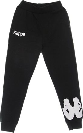 Kappa Schwarze/Wei&szlig;e Leichte Trainingshose - - Trousers - Herren - Schwarzk - XL