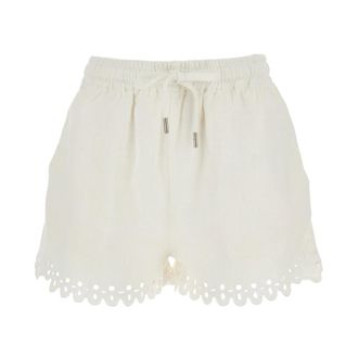 Isabel Marant Balyme Shorts - - Shorts - Damen - Wei&szlig; - S