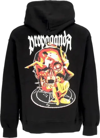 PROPAGANDA Homme, Sweatshirts et sweats &agrave; capuche, Noir, Taille: S Harem Sweat &agrave; capuche