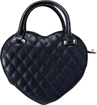 Guess Femme, Sacs, Noir, Taille: ONE Size Atabey Heart Bag