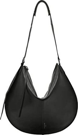 Liebeskind Liebeskind Naomi Natural Sheep-Hobo Sac à Dos, Femme, Noir, Large (HxBxT 41.3cm x 51.7cm x 0.5cm)