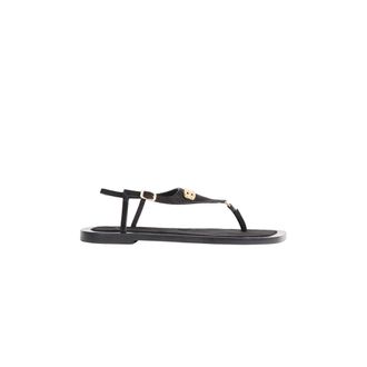 Balenciaga Riva Logo-Plaque Sandals
