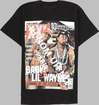Ih Nom Uh Nit Printed Cotton T-Shirt - Black
