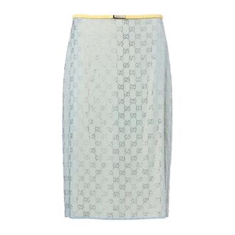 Gucci Rock - - Skirts - Damen - Blau - M